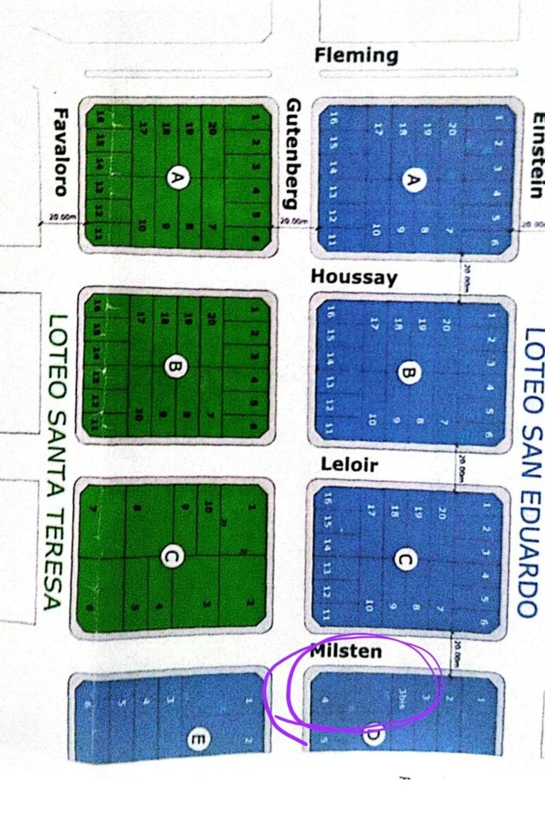 Terrenos y lotes en venta 0 ambiente en Calle Desconocida S/N, Villa ...