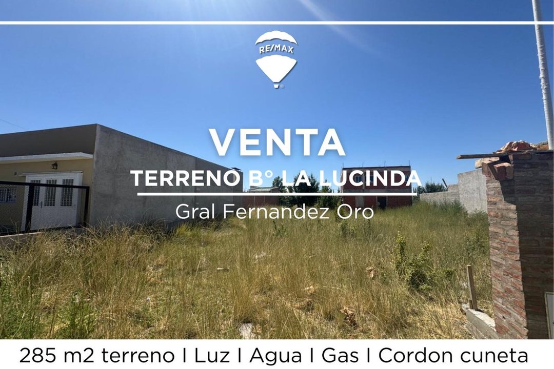 Terrenos y lotes en venta 0 ambiente en Los Andes S/N, General ...