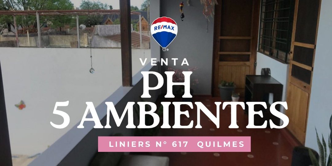 PH en venta 5 ambientes en Liniers 600, Bernal Este, Quilmes, Buenos Aires